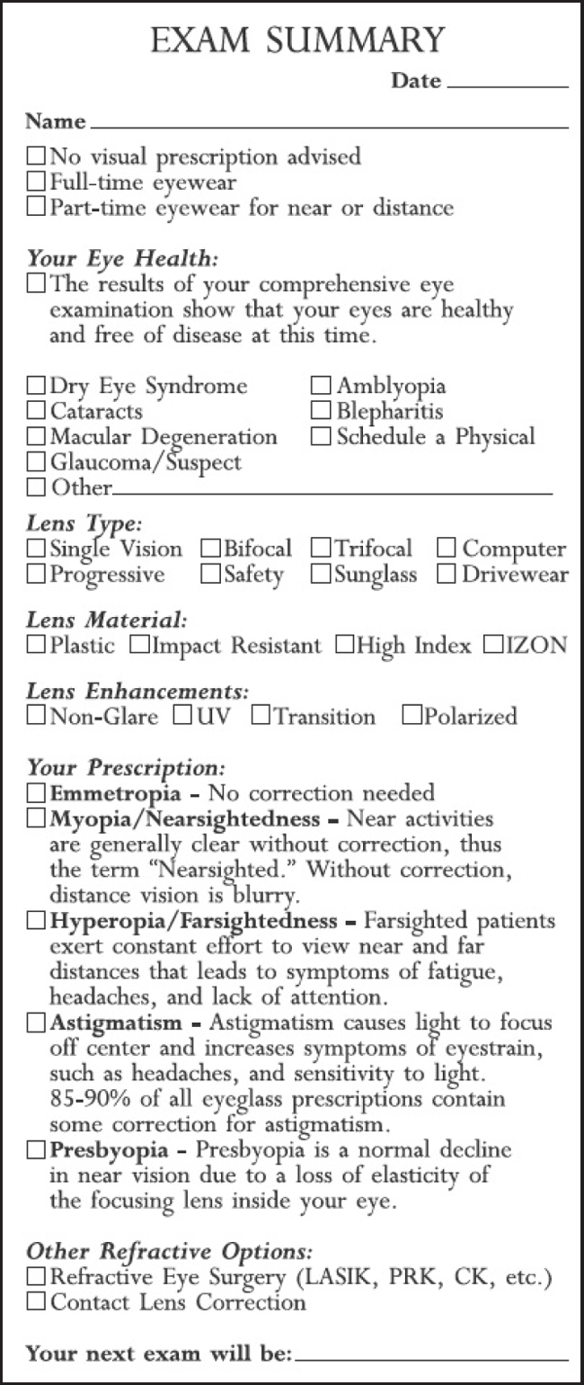 Optometric Management | PentaVision